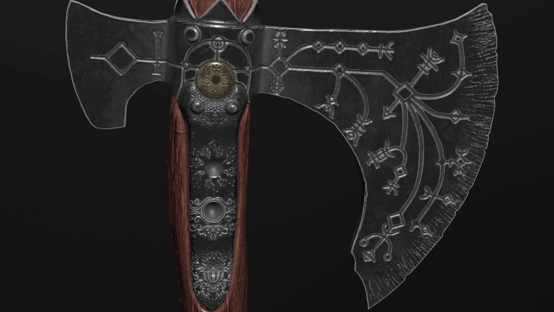 3D Leviathan Axe From God Of War - TurboSquid 2094012