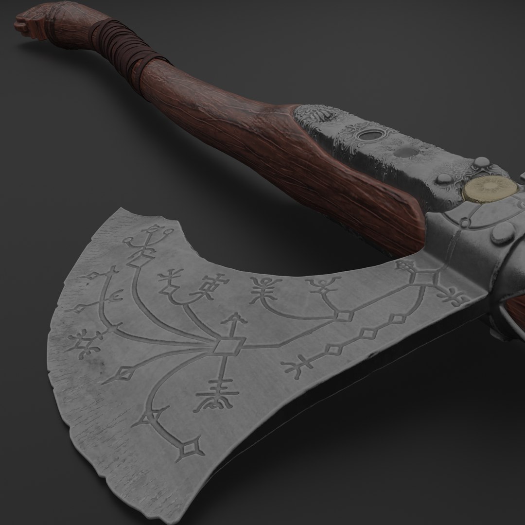 3D Leviathan Axe From God Of War - TurboSquid 2094012