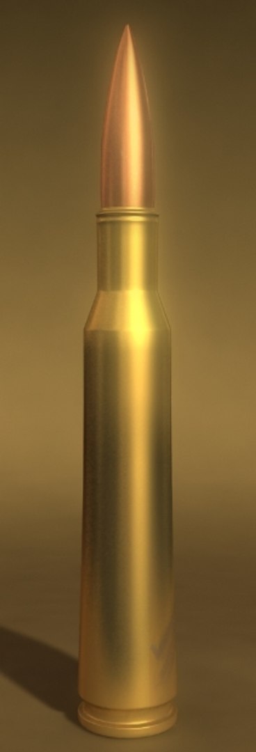Bullet 3D Model - TurboSquid 460112
