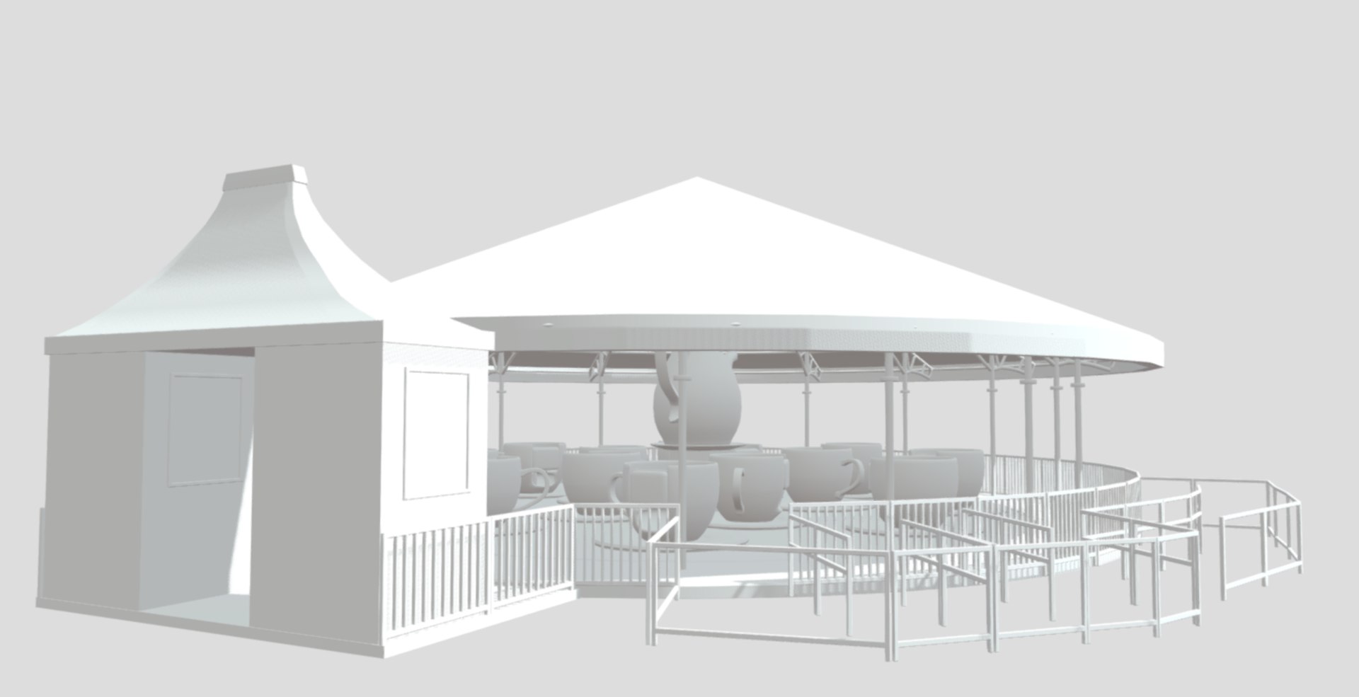 Fun Fair Teapot 3D Model - TurboSquid 2039668