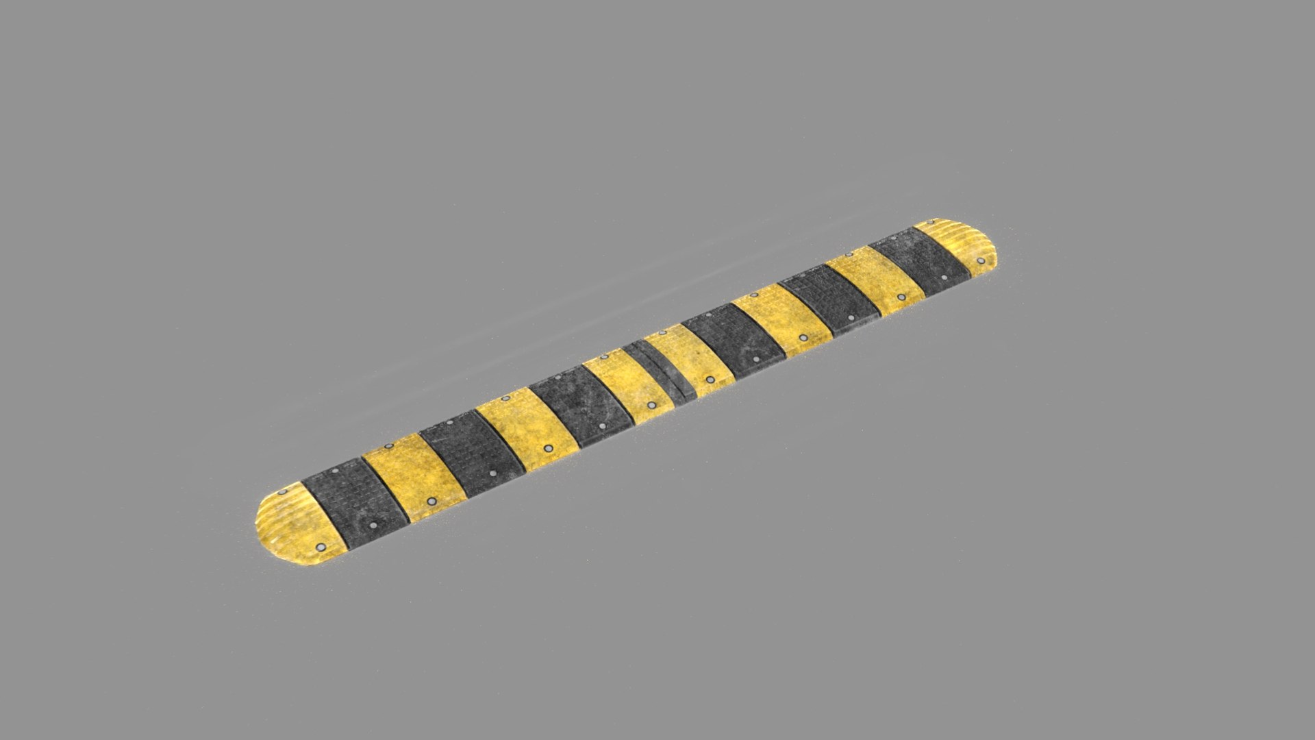 Road Bump 3D Model - TurboSquid 1738320