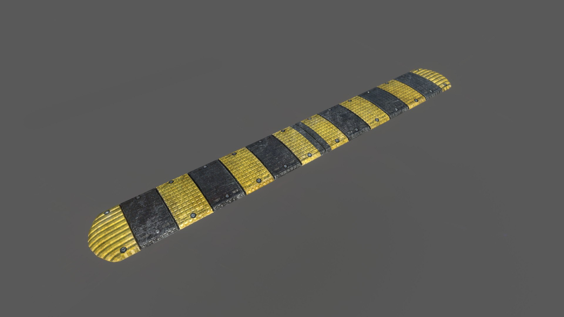 Road Bump 3D Model - TurboSquid 1738320