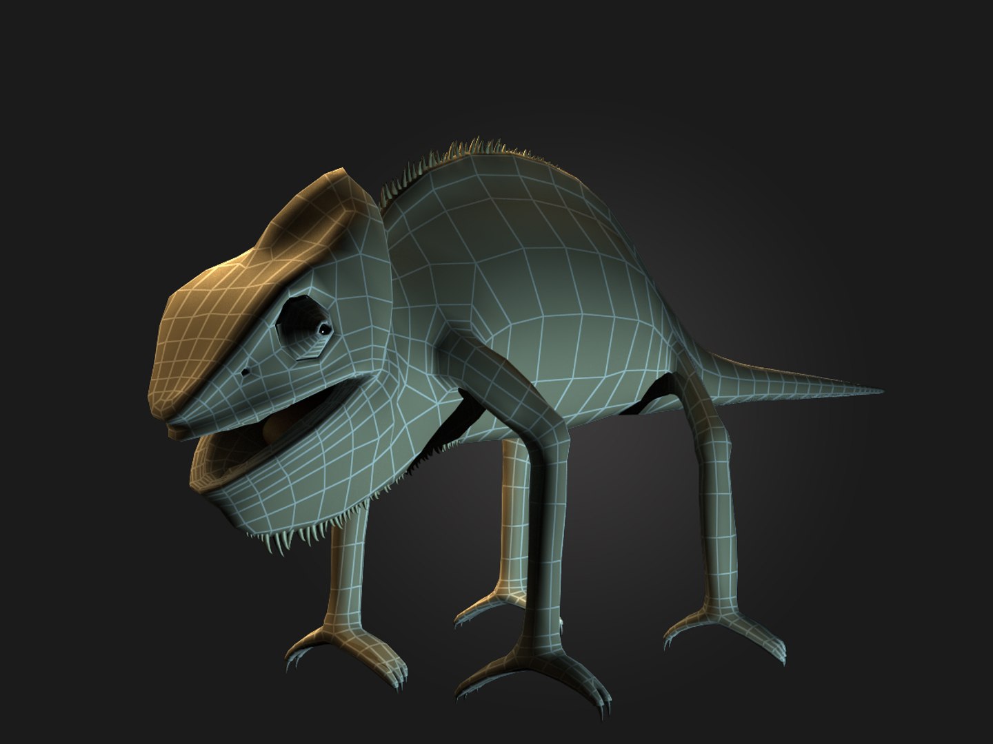 3d Max Rig Chameleon