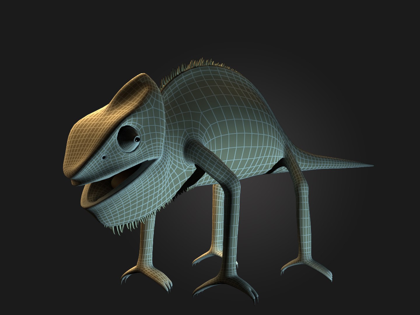 3d Max Rig Chameleon