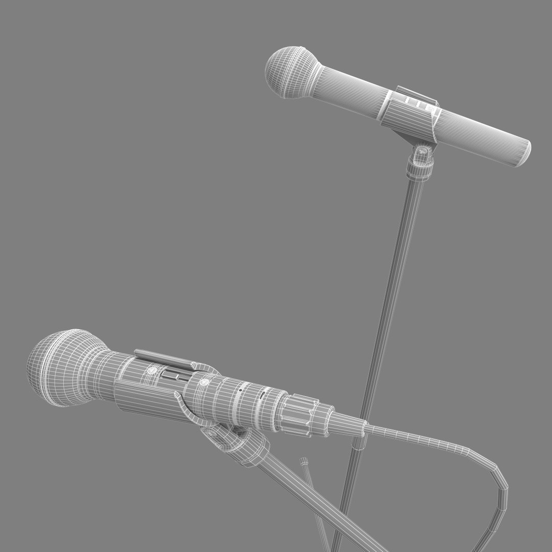 Shure Sm58 3d Model