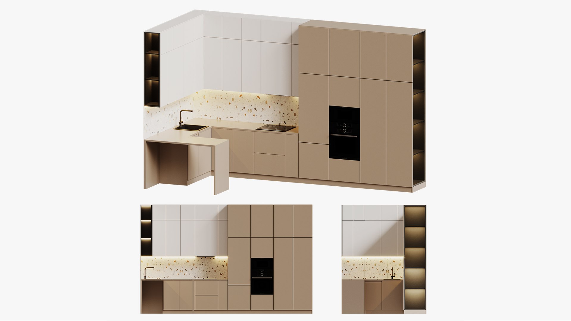 3D Kitchen furniture 05 - TurboSquid 2177463