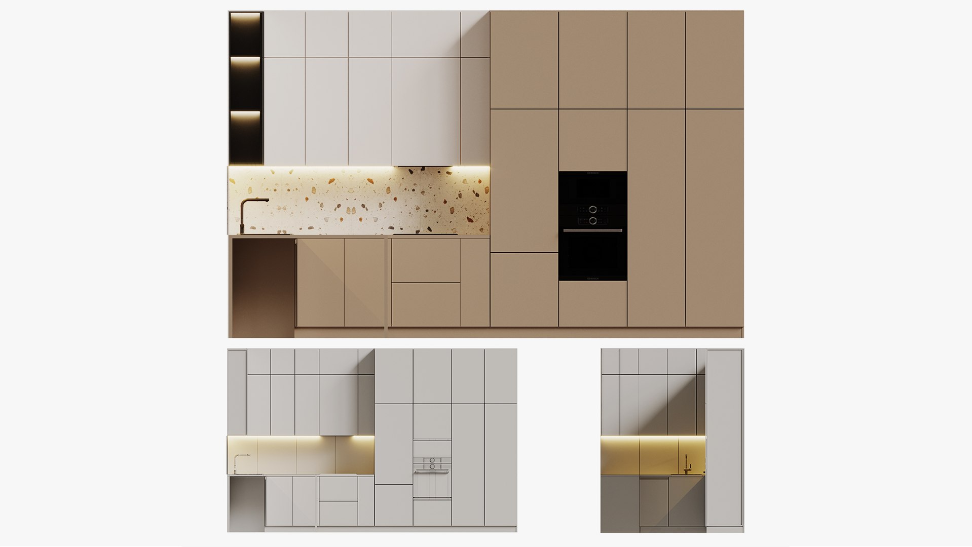 3D Kitchen furniture 05 - TurboSquid 2177463