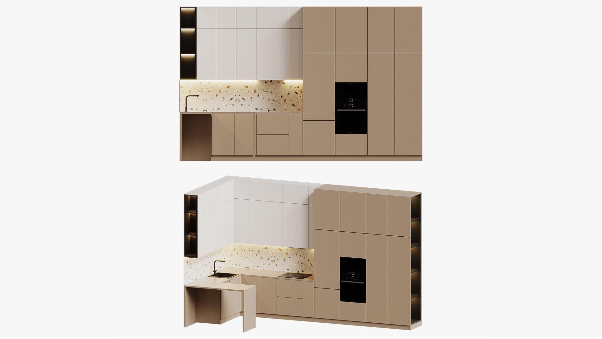 3D Kitchen furniture 05 - TurboSquid 2177463