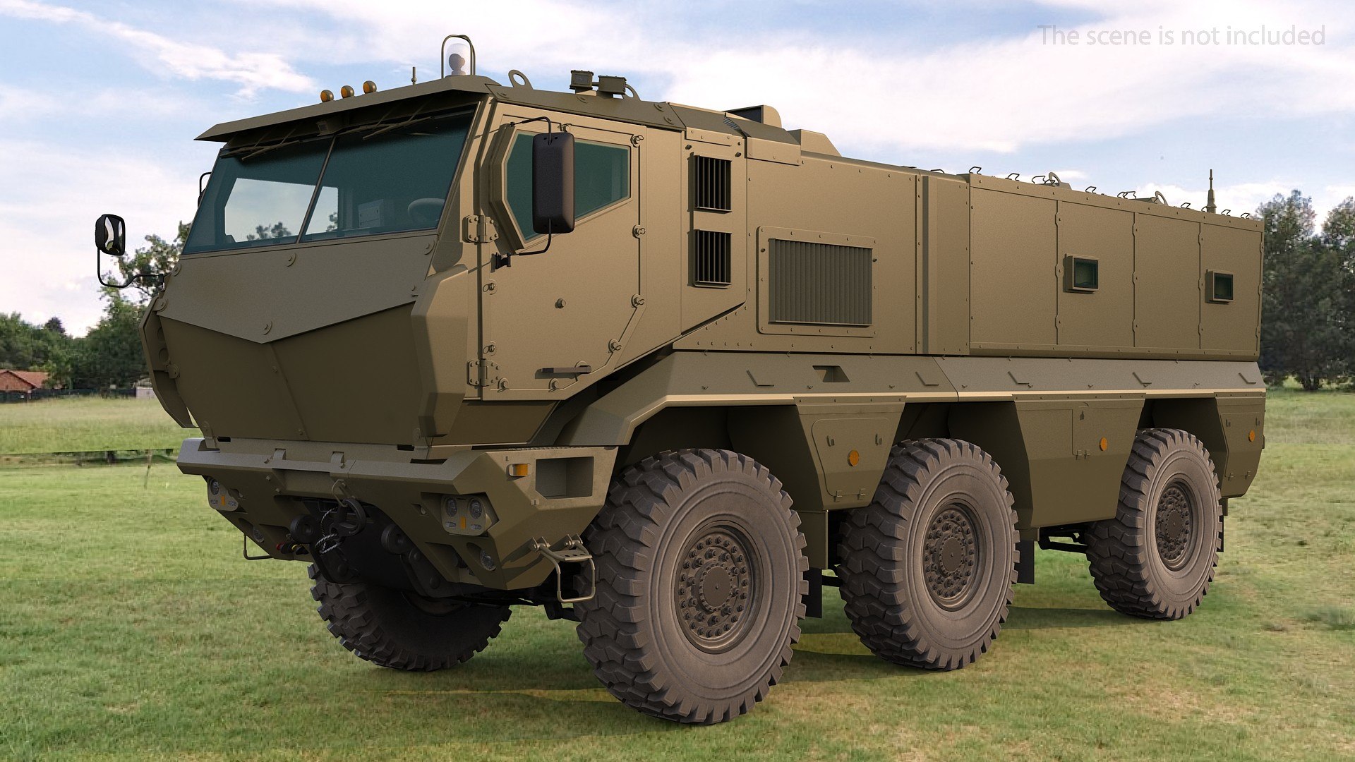 KAMAZ 63968 Typhoon MRAP Vehicle 3D - TurboSquid 1778810