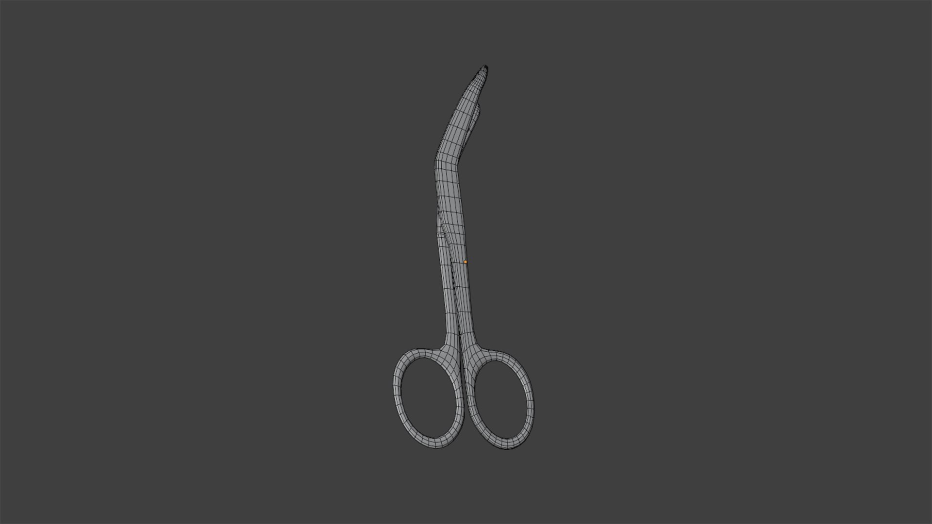 Plaster Scissors Low Poly 3D Model - TurboSquid 2182518