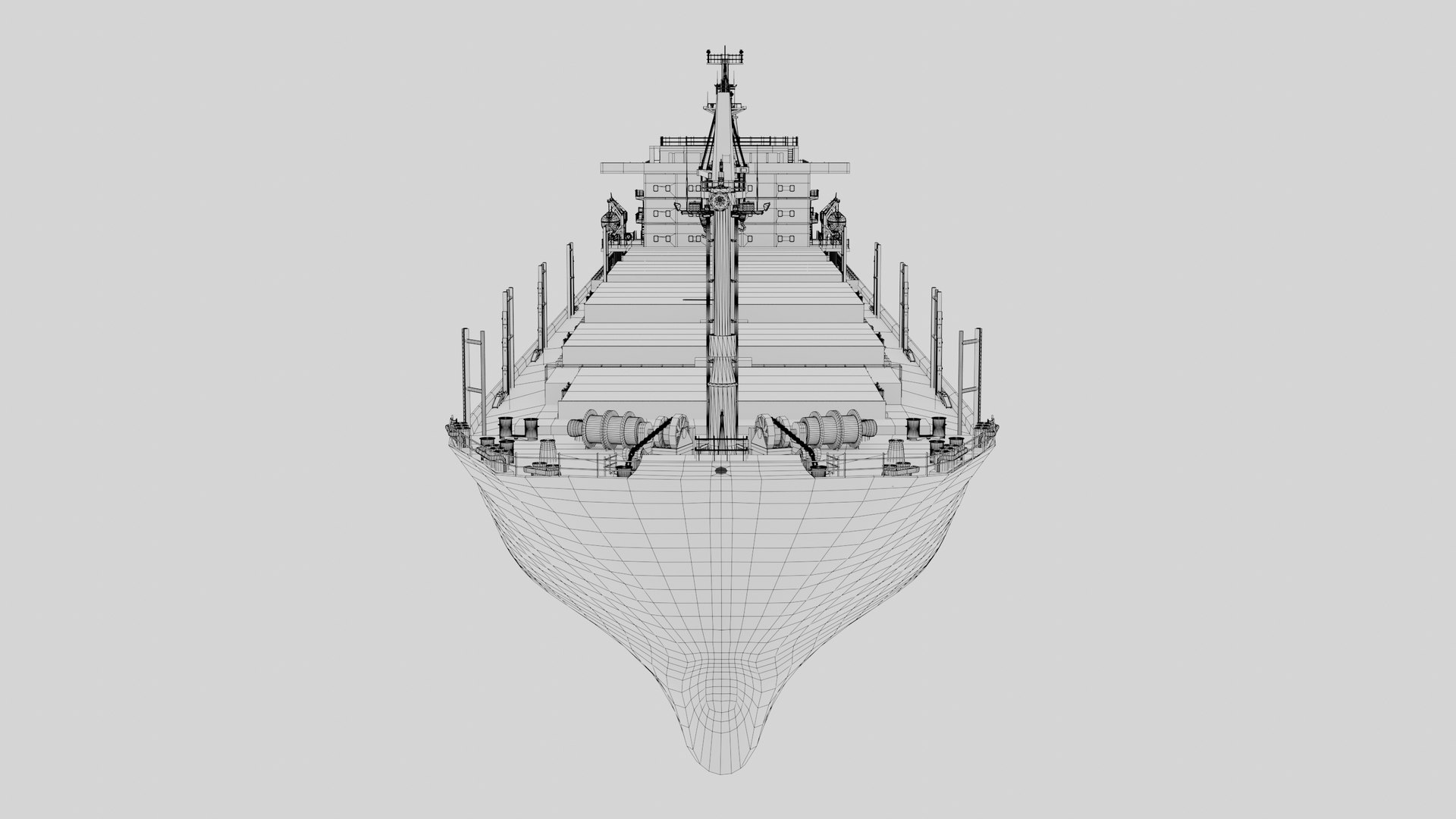 3D Bulk Carrier Ship Model - TurboSquid 2129379