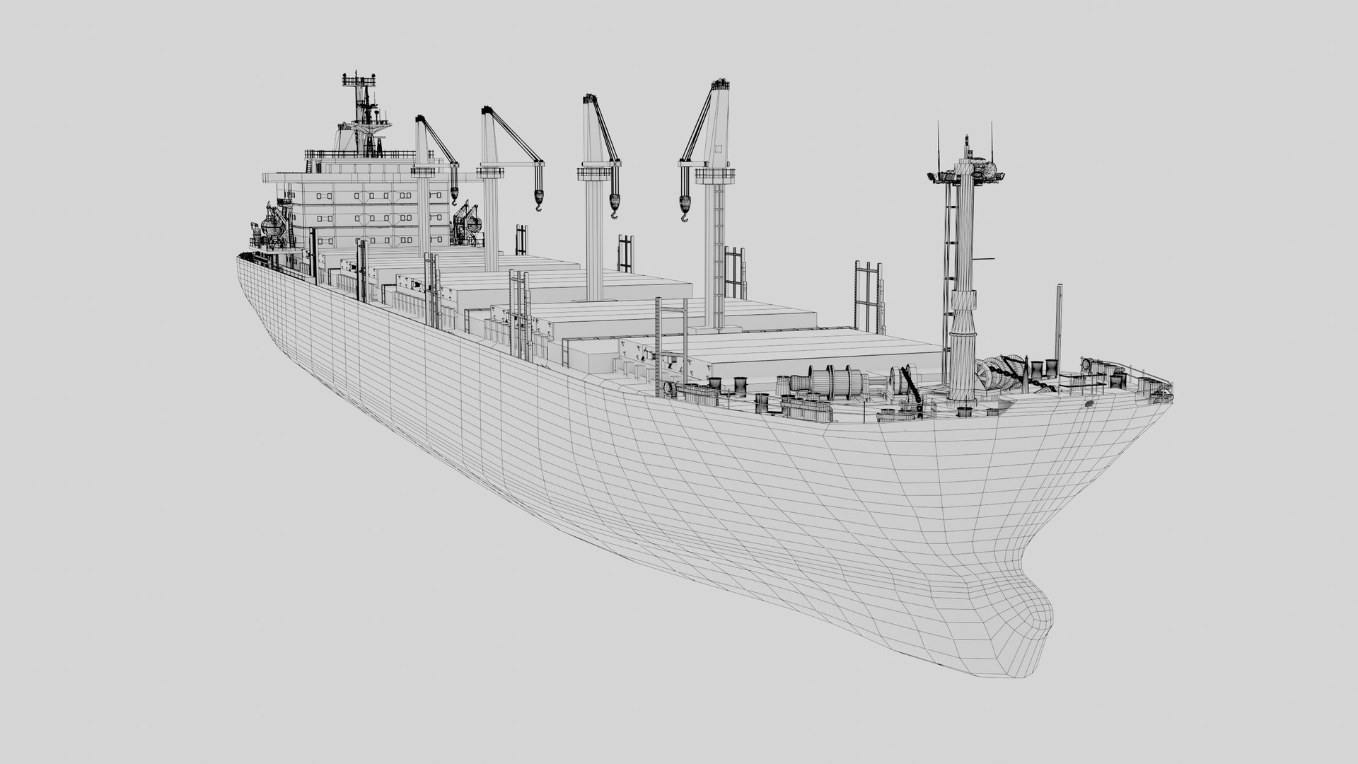 3D Bulk Carrier Ship Model - TurboSquid 2129379