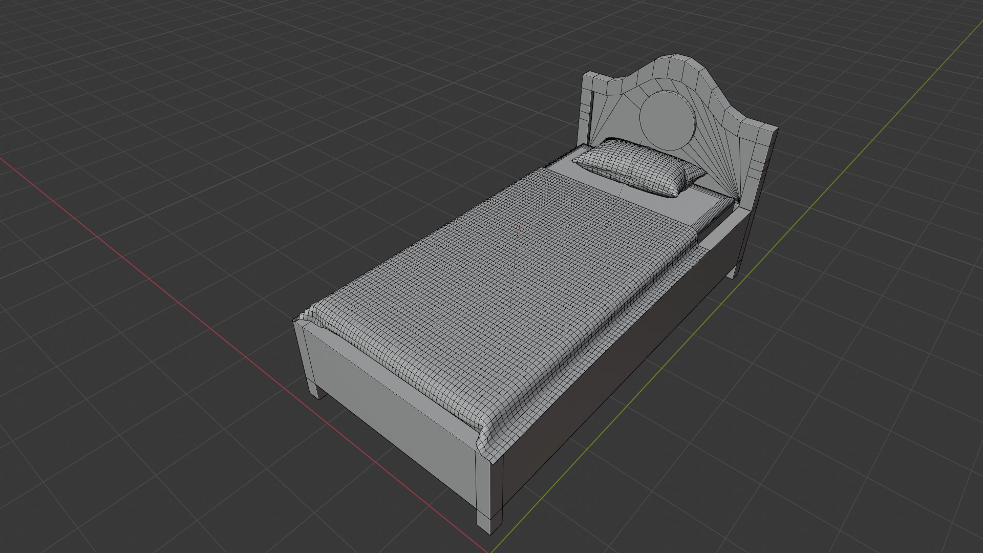 Single Bed 3D - TurboSquid 2414096