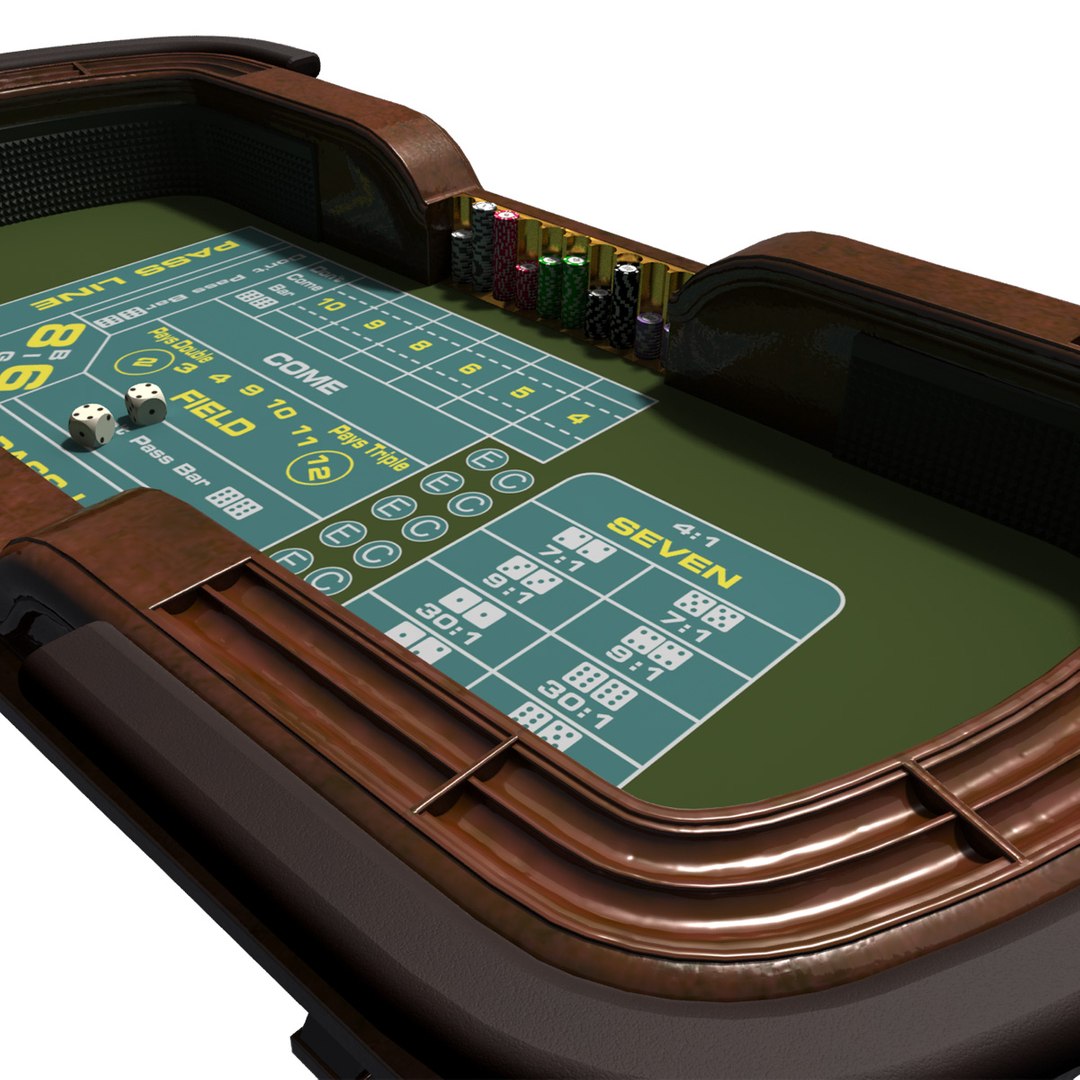 Casino Tables 3d Max