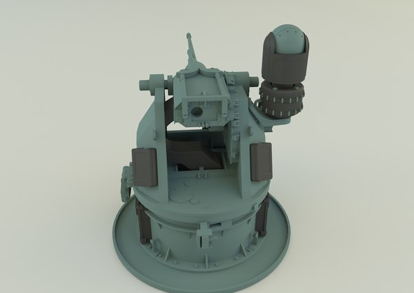 modelo 3d military gun tower 3D model - TurboSquid 2067302