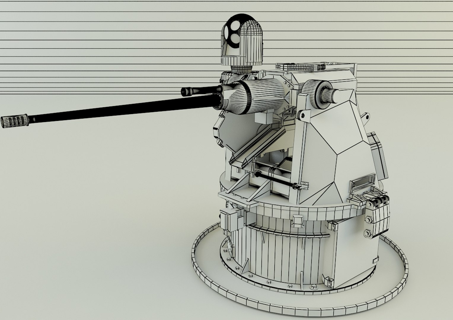 Military Gun Tower 3D Model 3D - TurboSquid 2067302