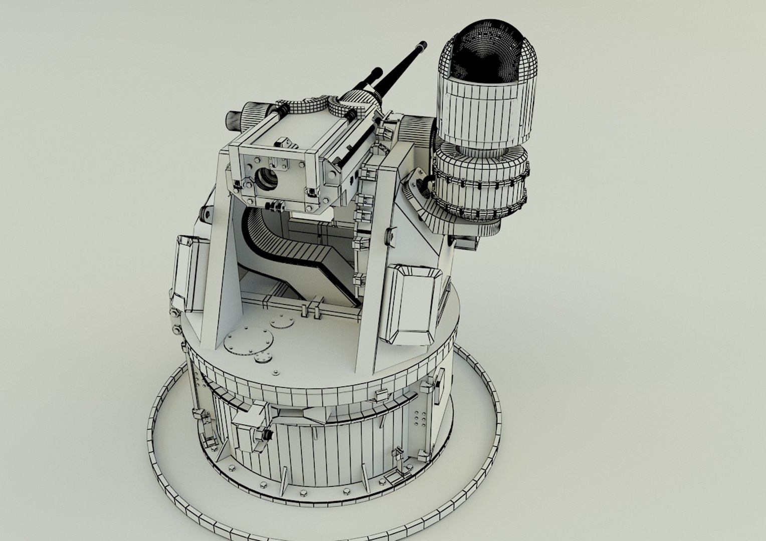 Military Gun Tower 3D Model 3D - TurboSquid 2067302
