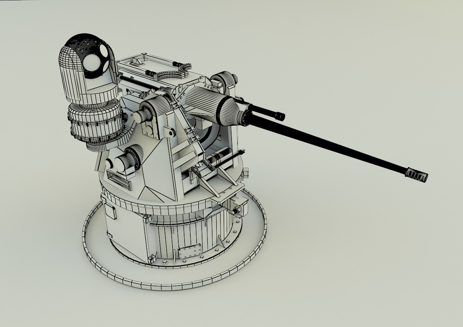 Military Gun Tower 3D Model 3D - TurboSquid 2067302