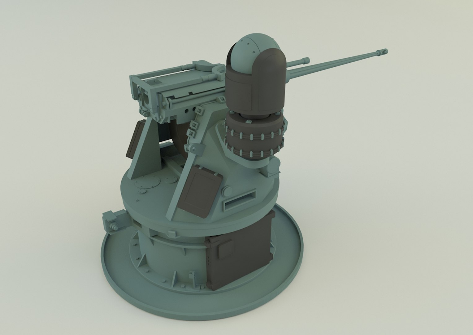 Military Gun Tower 3D Model 3D - TurboSquid 2067302