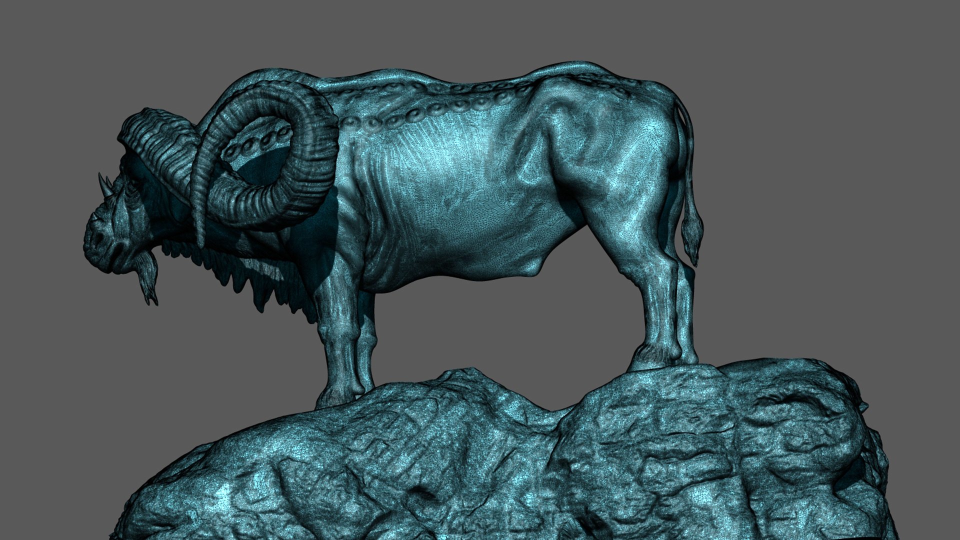 Buffalo 3D Model - TurboSquid 1714294