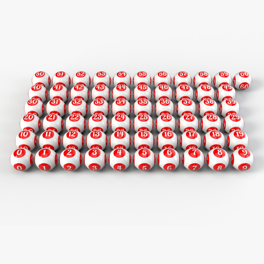 Balls Set Pbr Bingo 3D Model - TurboSquid 1615206