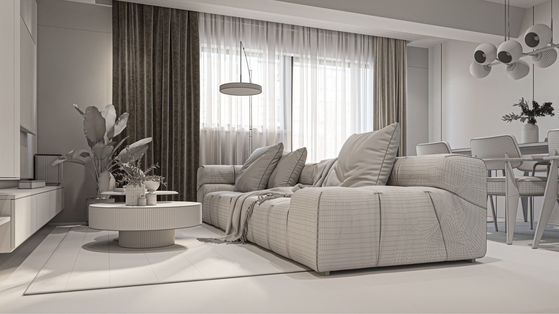 INTERIOR VISUALIZATION 2D FLOOR PLAN LIVING ROOM SCENE 3D Model 3D - TurboSquid 2411333