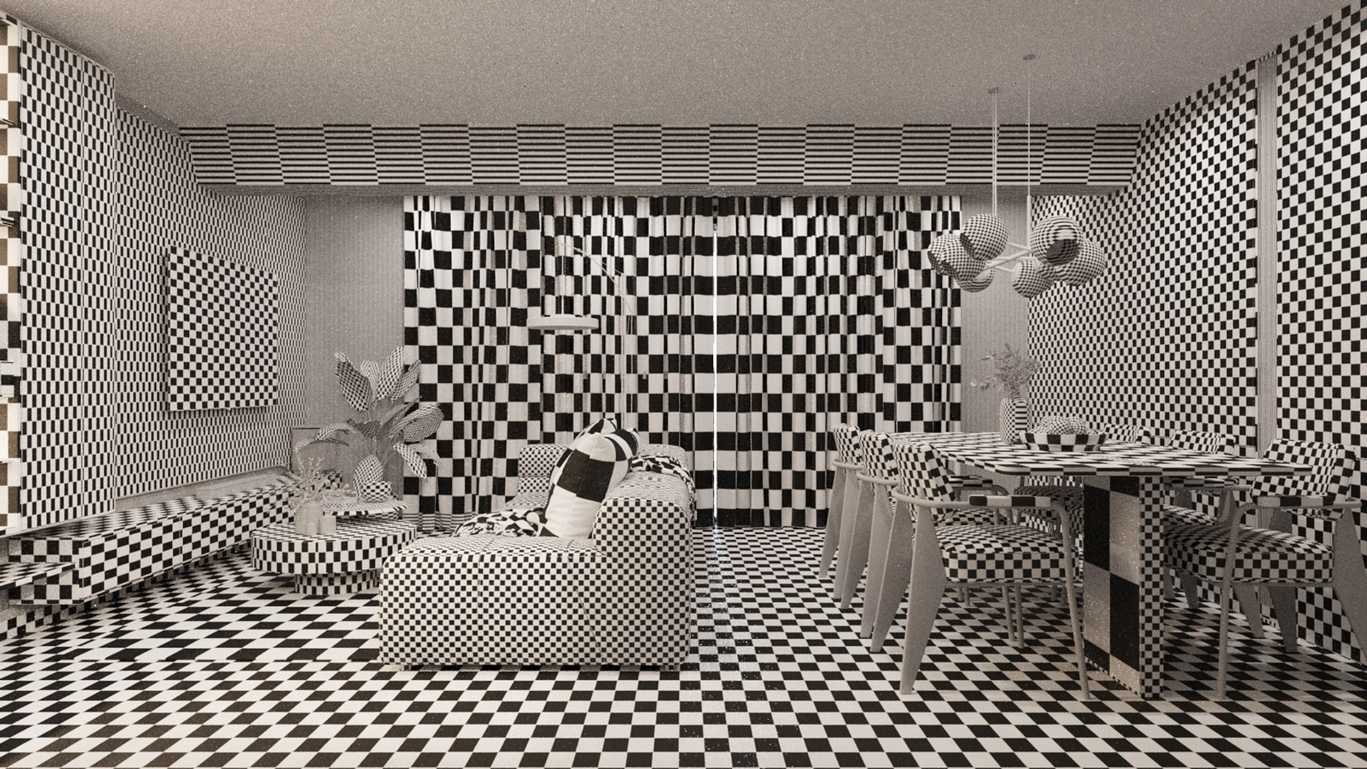 INTERIOR VISUALIZATION 2D FLOOR PLAN LIVING ROOM SCENE 3D Model 3D - TurboSquid 2411333