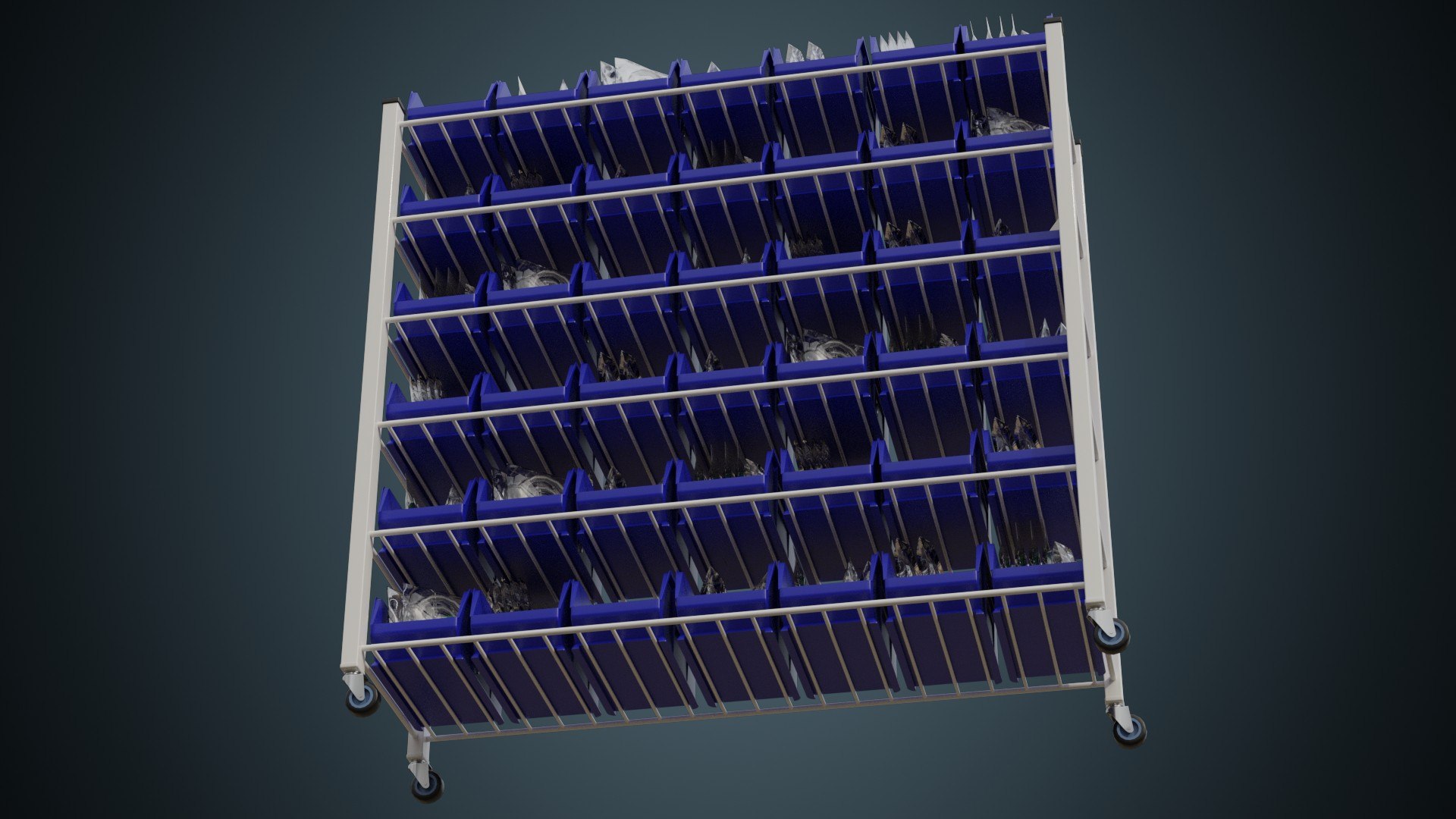 3D Medical Shelf 2 Basic model - TurboSquid 2181179