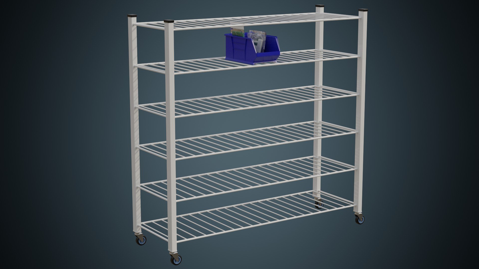 3D Medical Shelf 2 Basic model - TurboSquid 2181179