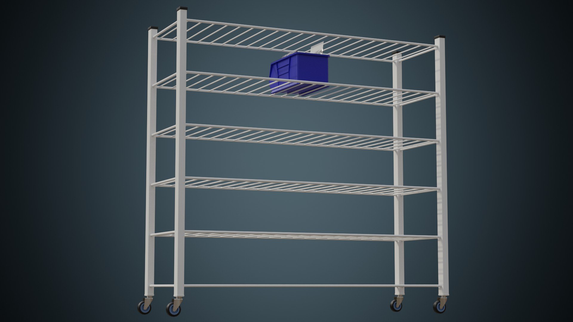 3D Medical Shelf 2 Basic model - TurboSquid 2181179