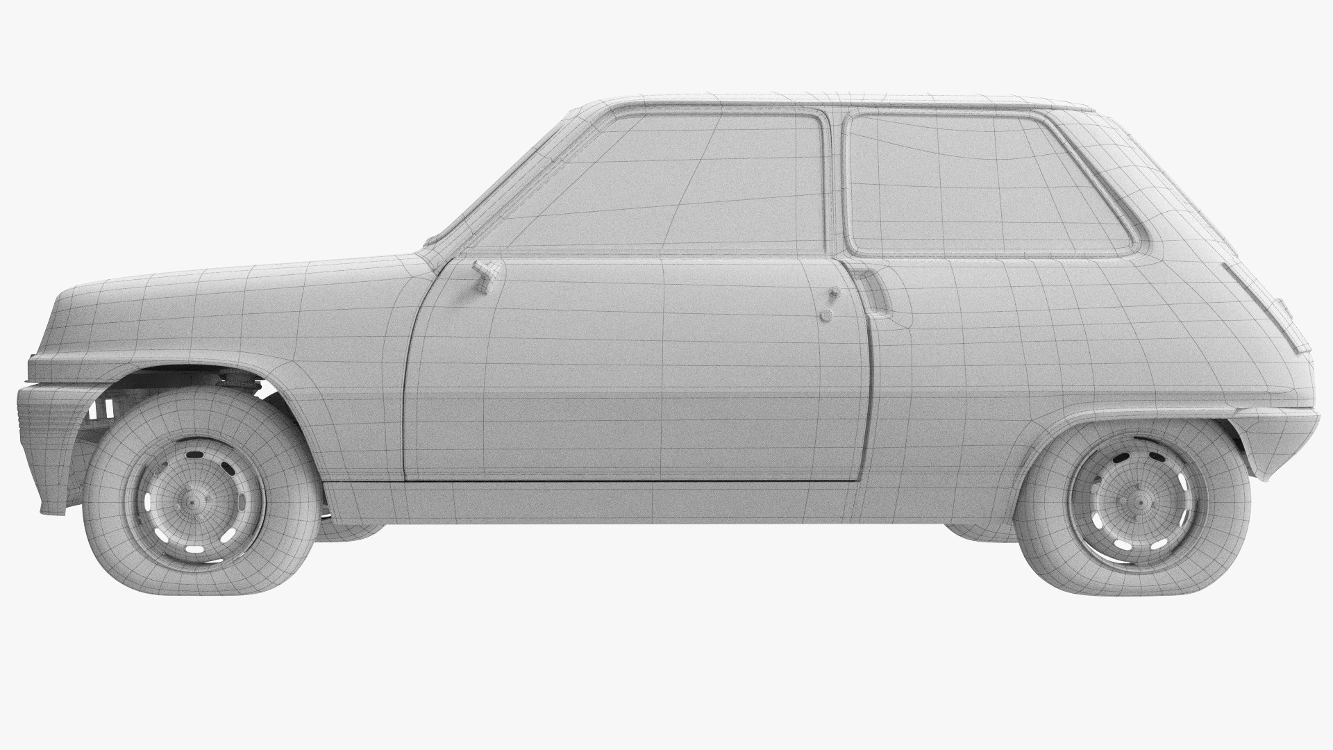 3D renault 5 model - TurboSquid 1548438