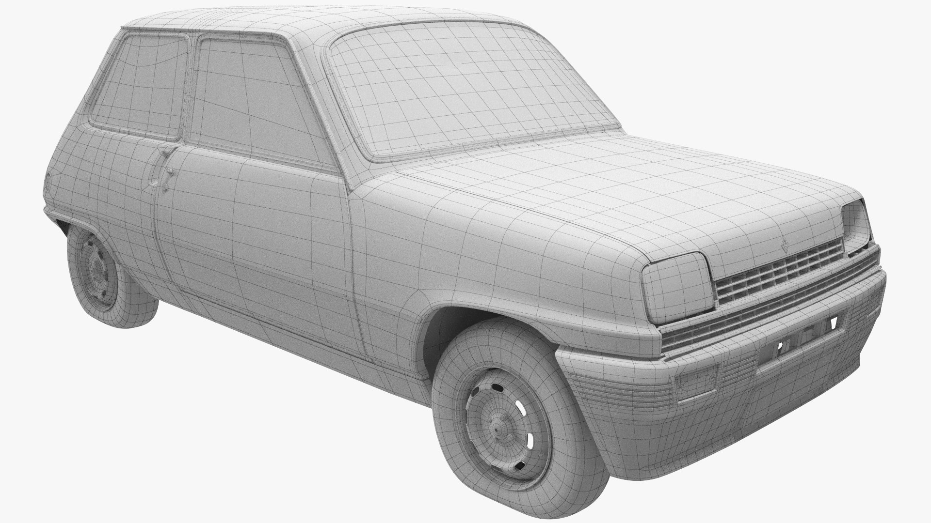 3D renault 5 model - TurboSquid 1548438