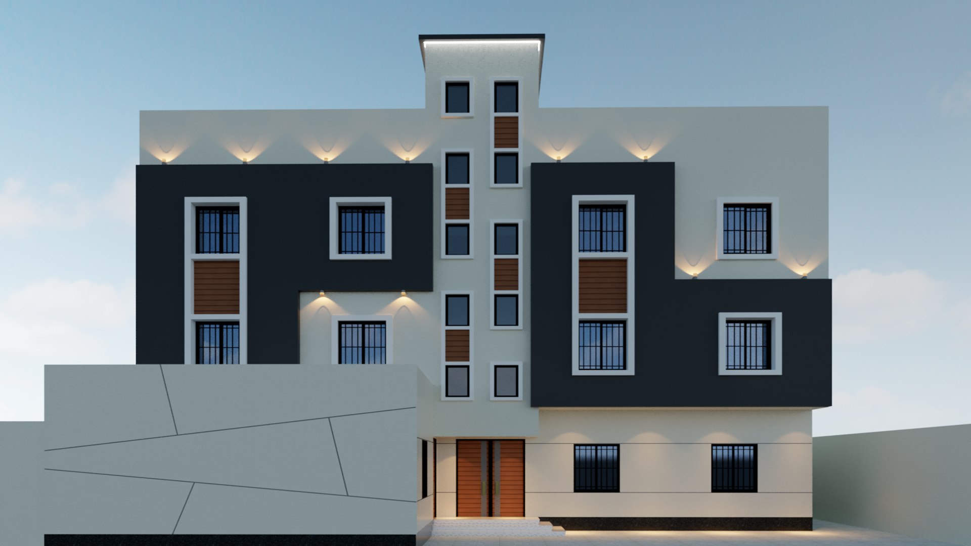 3D Modern Building 2 Model - TurboSquid 2048828