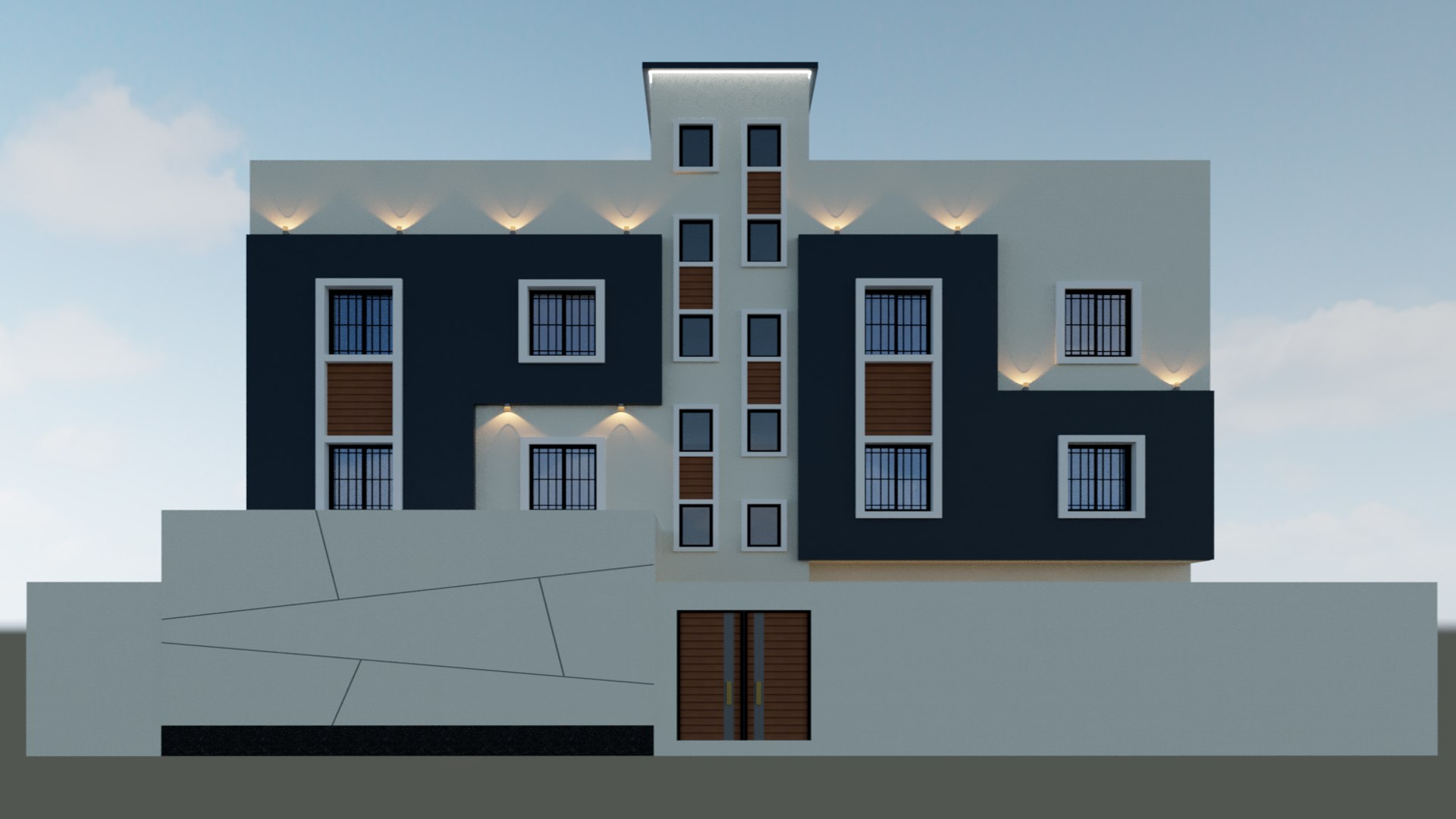 3D Modern Building 2 Model - TurboSquid 2048828