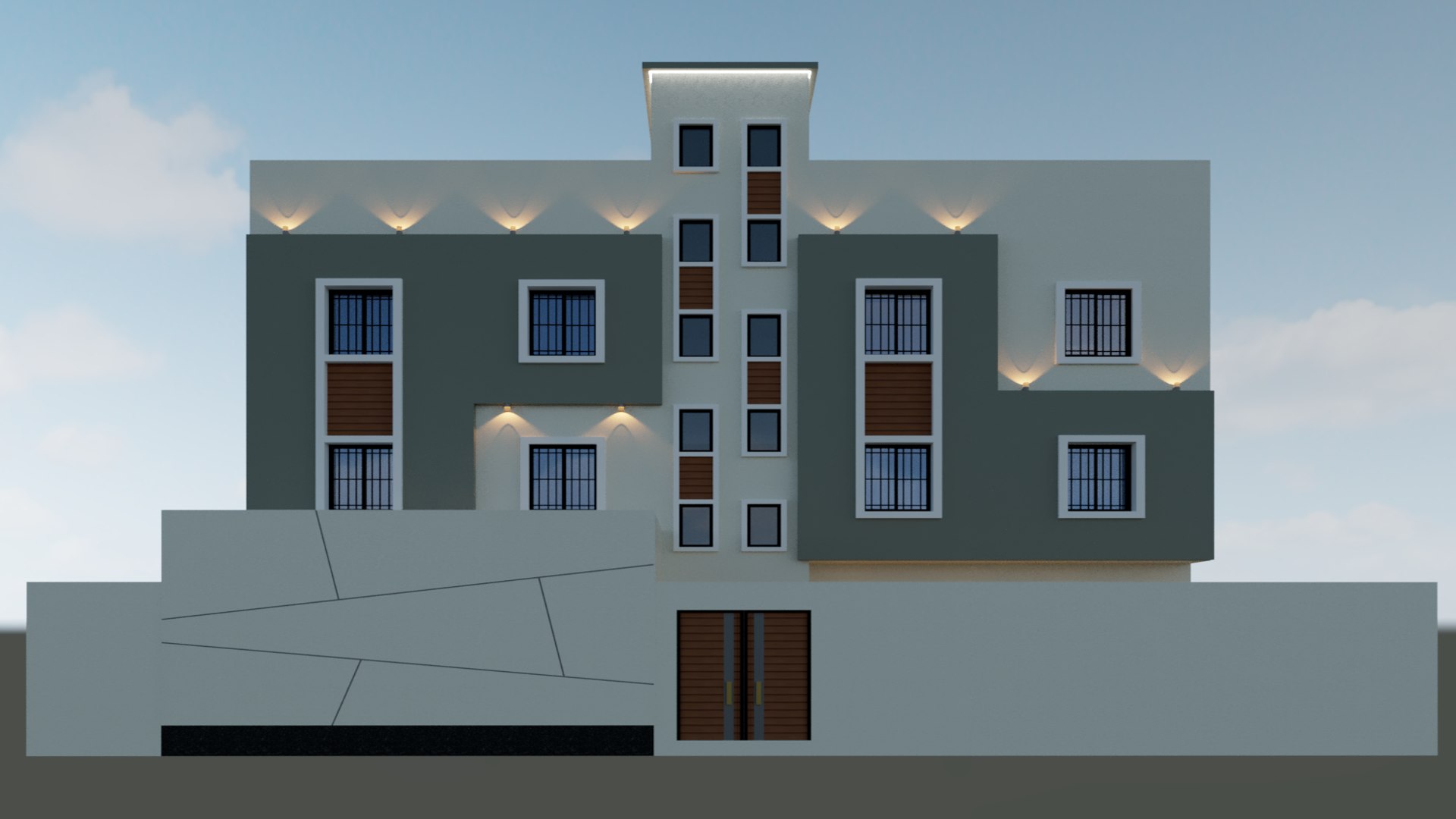 3D Modern Building 2 Model - TurboSquid 2048828