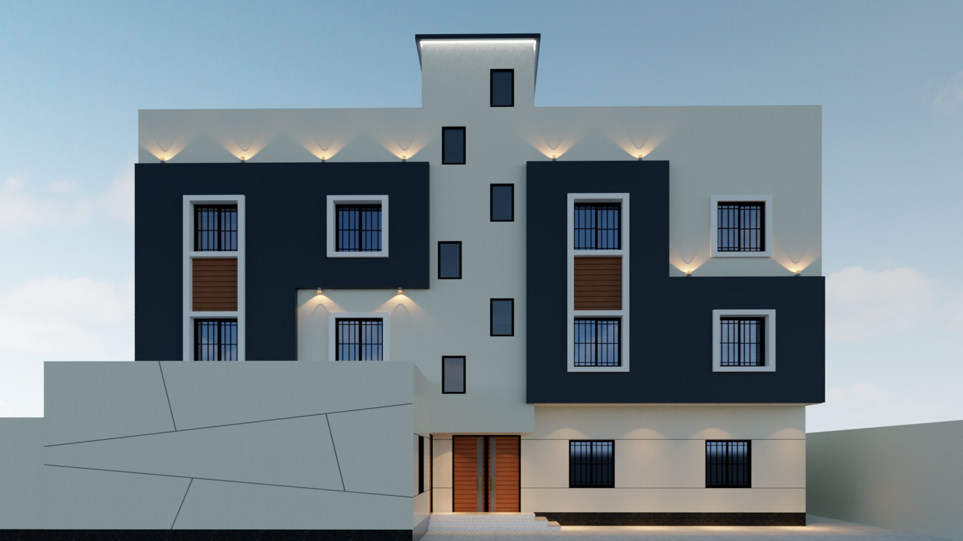 3D Modern Building 2 Model - TurboSquid 2048828