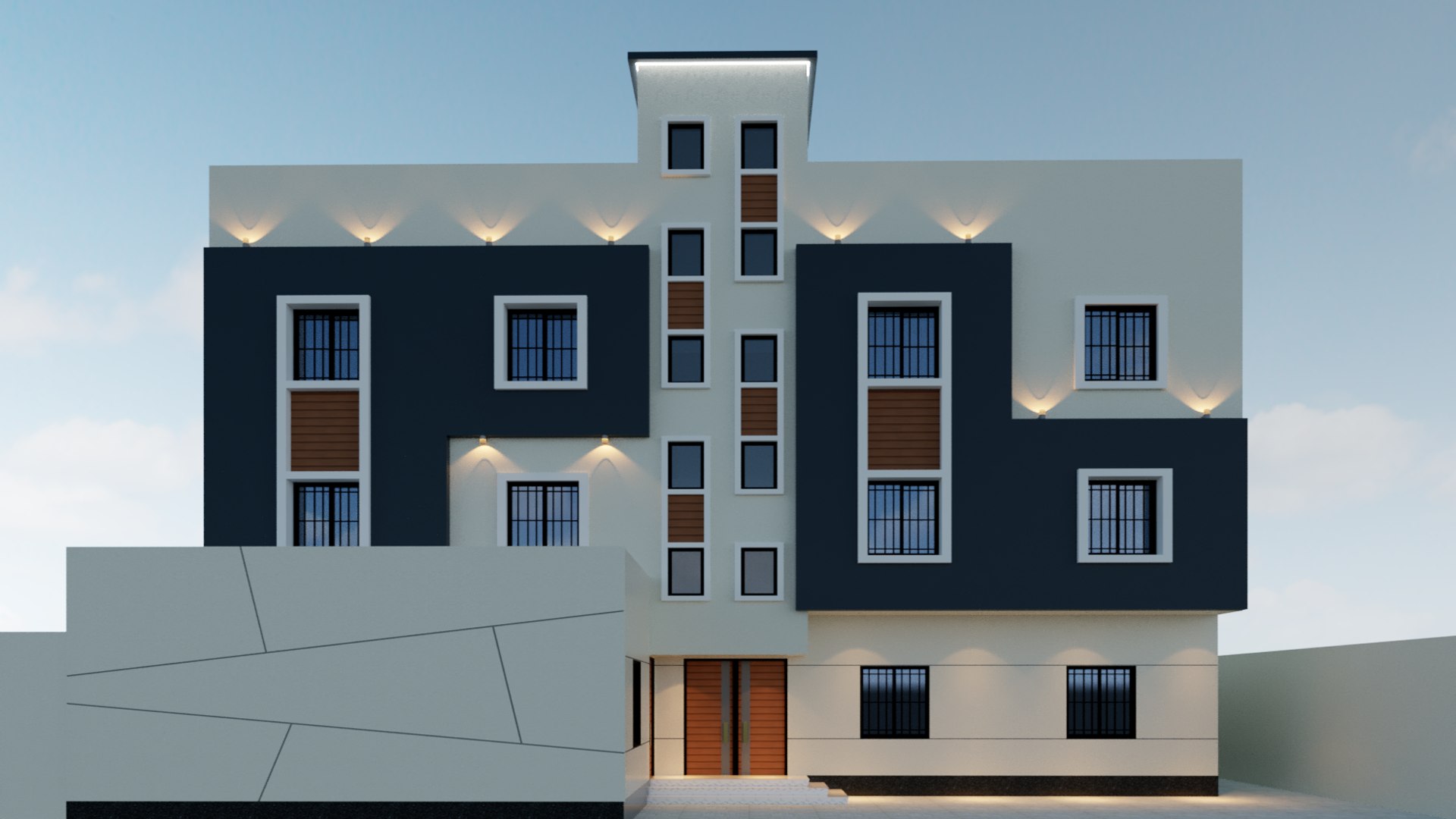 3D Modern Building 2 Model - TurboSquid 2048828