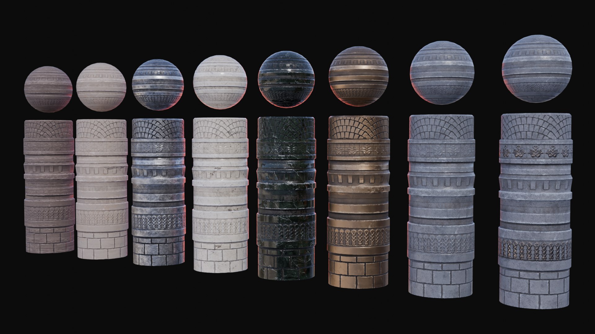 Trim Sheet 3D - TurboSquid 2301315