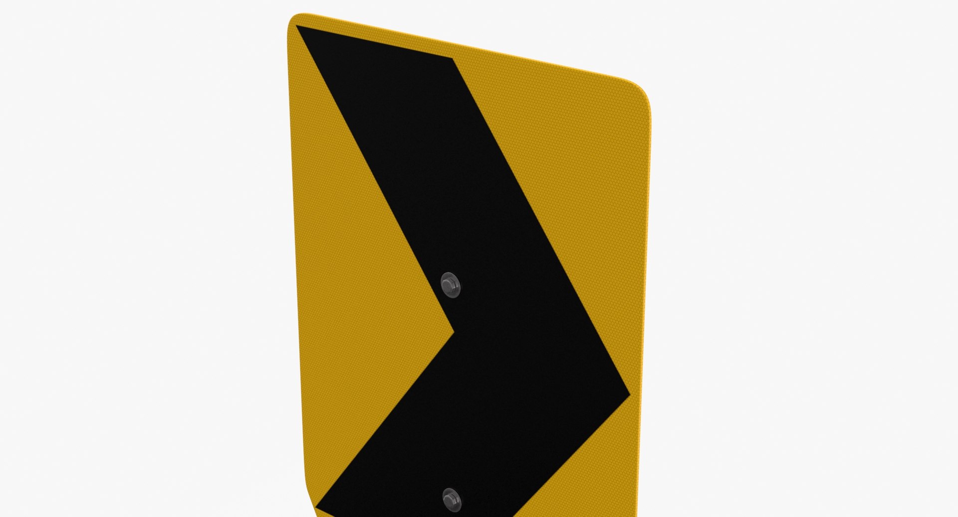 Chevron alignment sign Ground Left and Right 3D - TurboSquid 1918276