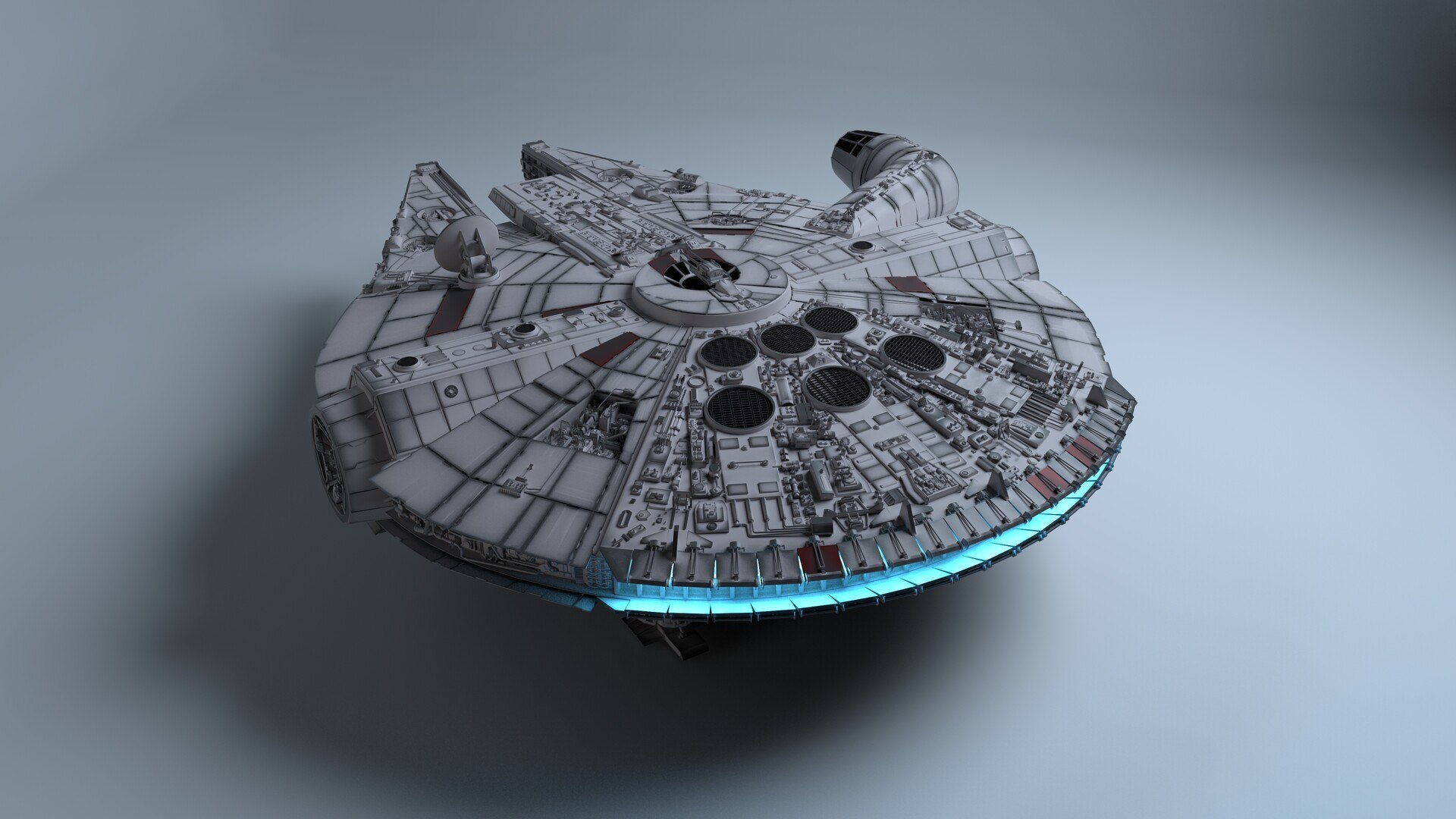 3D Millenium Falcon Model - TurboSquid 1710460