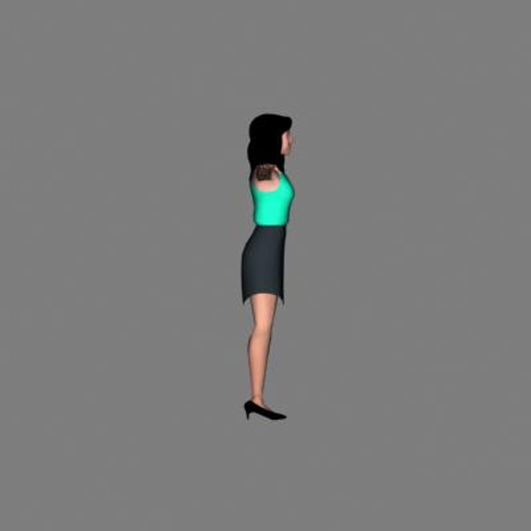 3d Model Human Woman