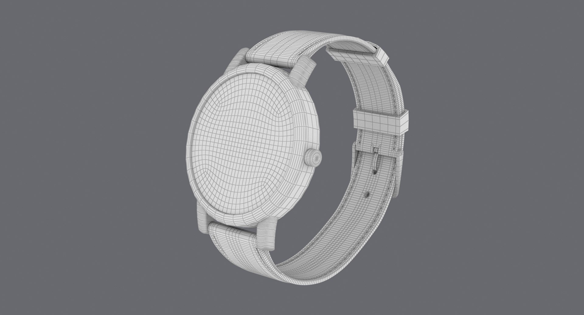 3d Model Men S Wrist Watch