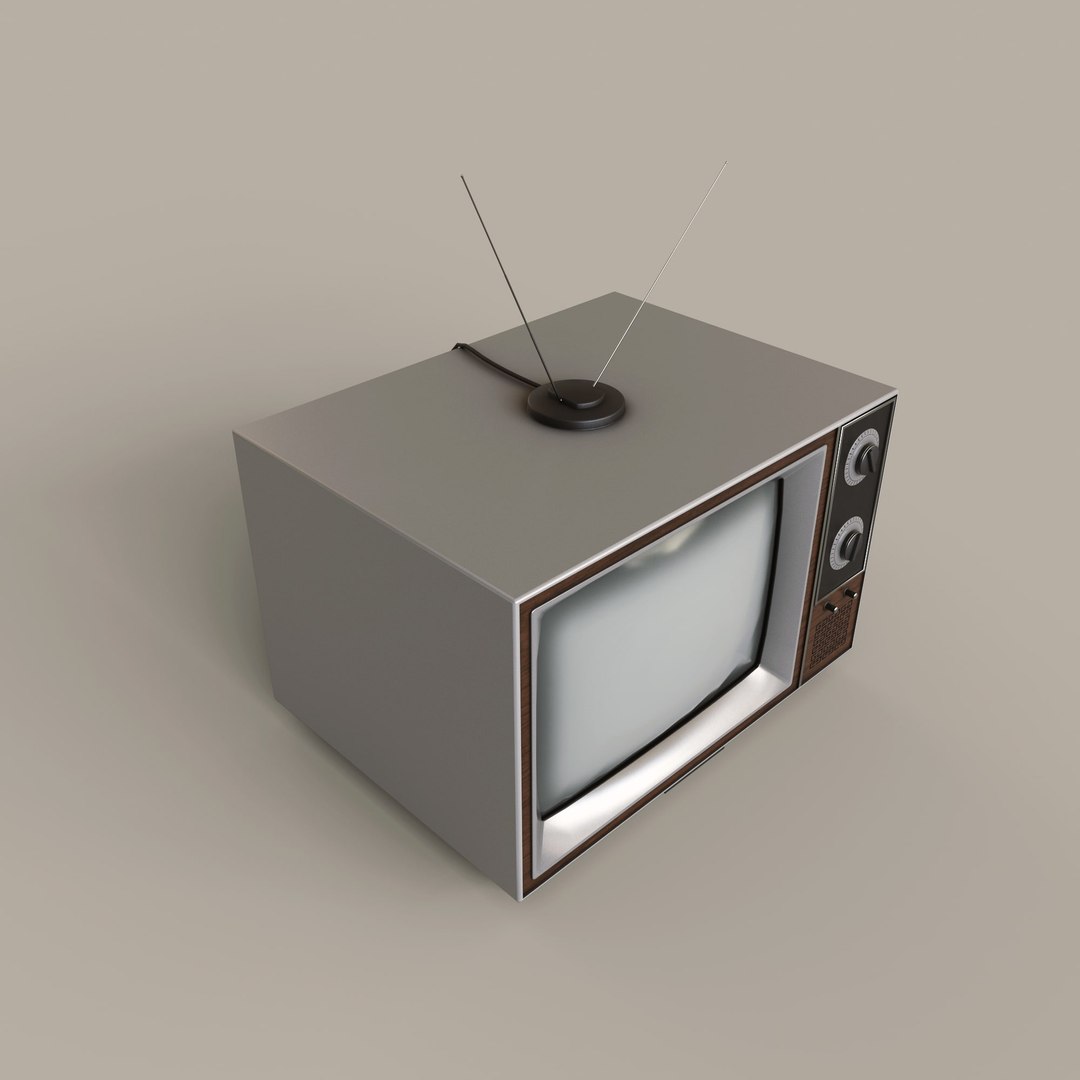 Classic Television 3D Model - TurboSquid 1378563