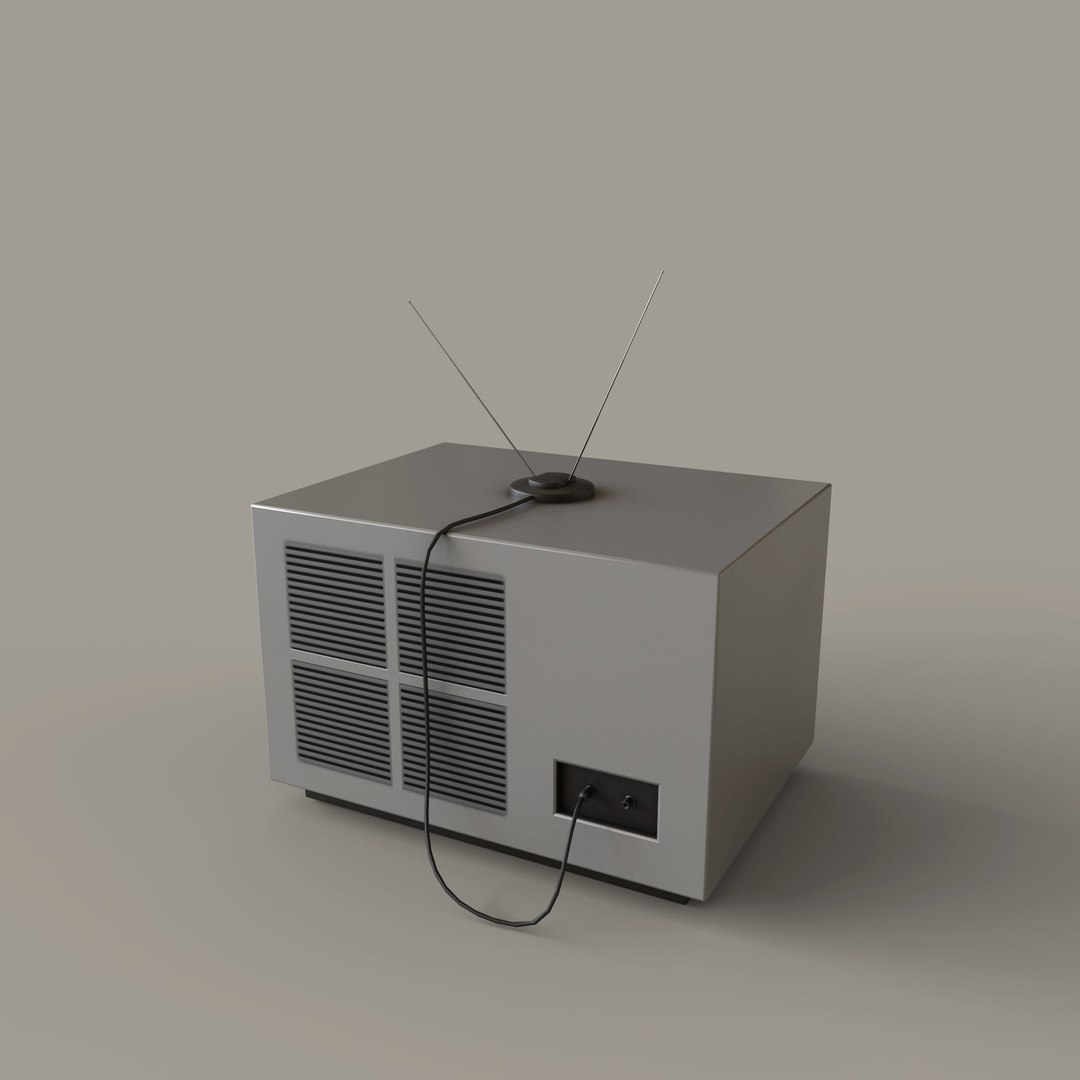 Classic Television 3D Model - TurboSquid 1378563