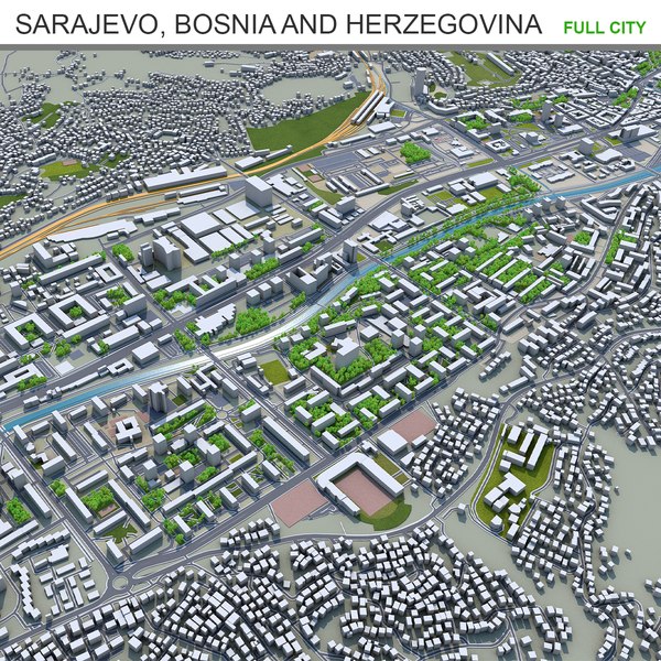 3D Sarajevo Models | TurboSquid