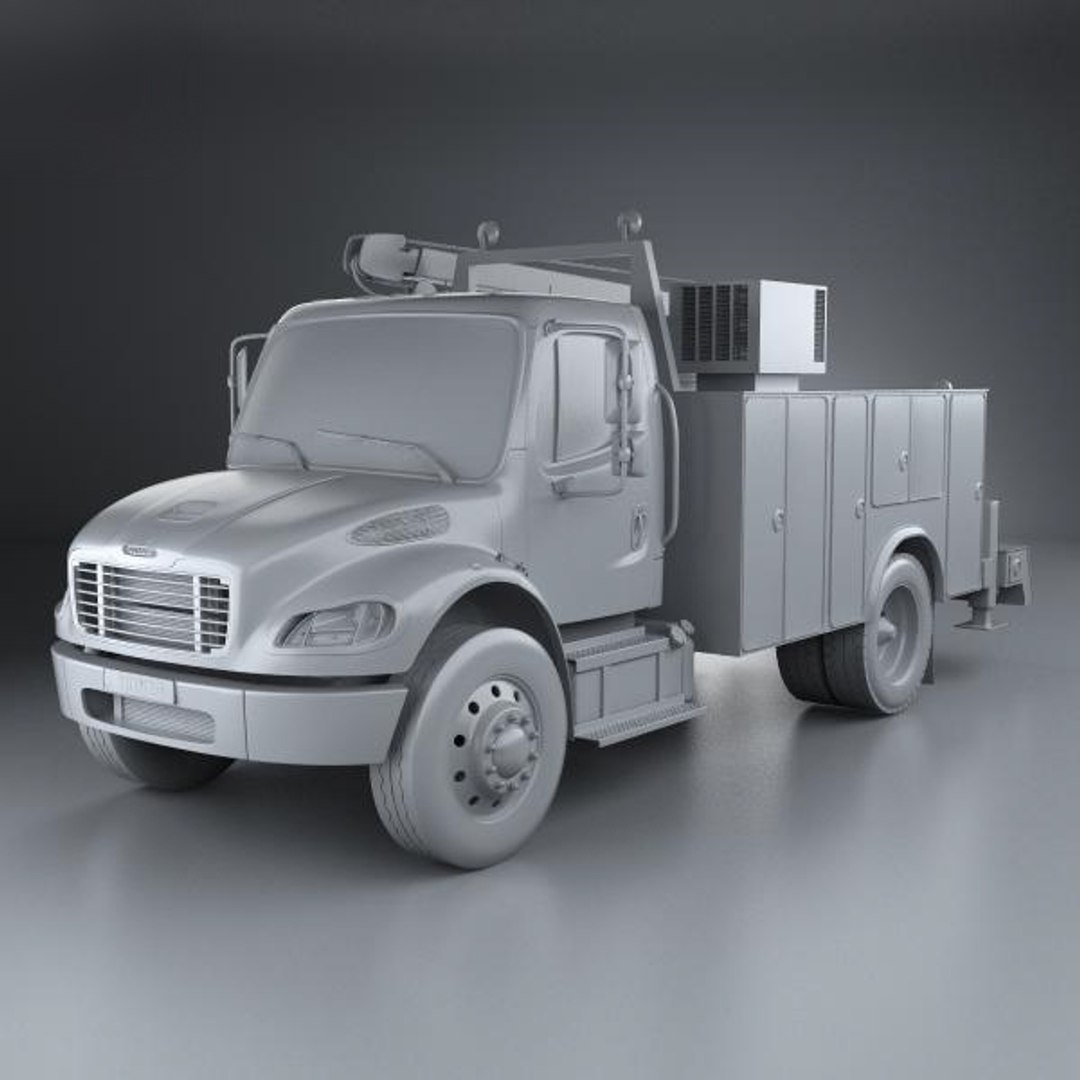 Freightliner M2 106 3D Model - TurboSquid 1371170