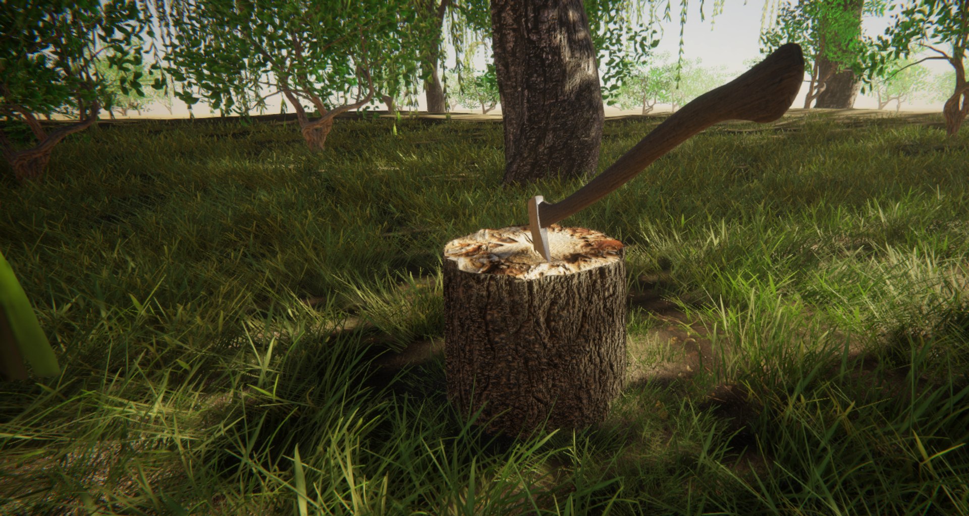 3D Felling Axe Model - TurboSquid 1754066
