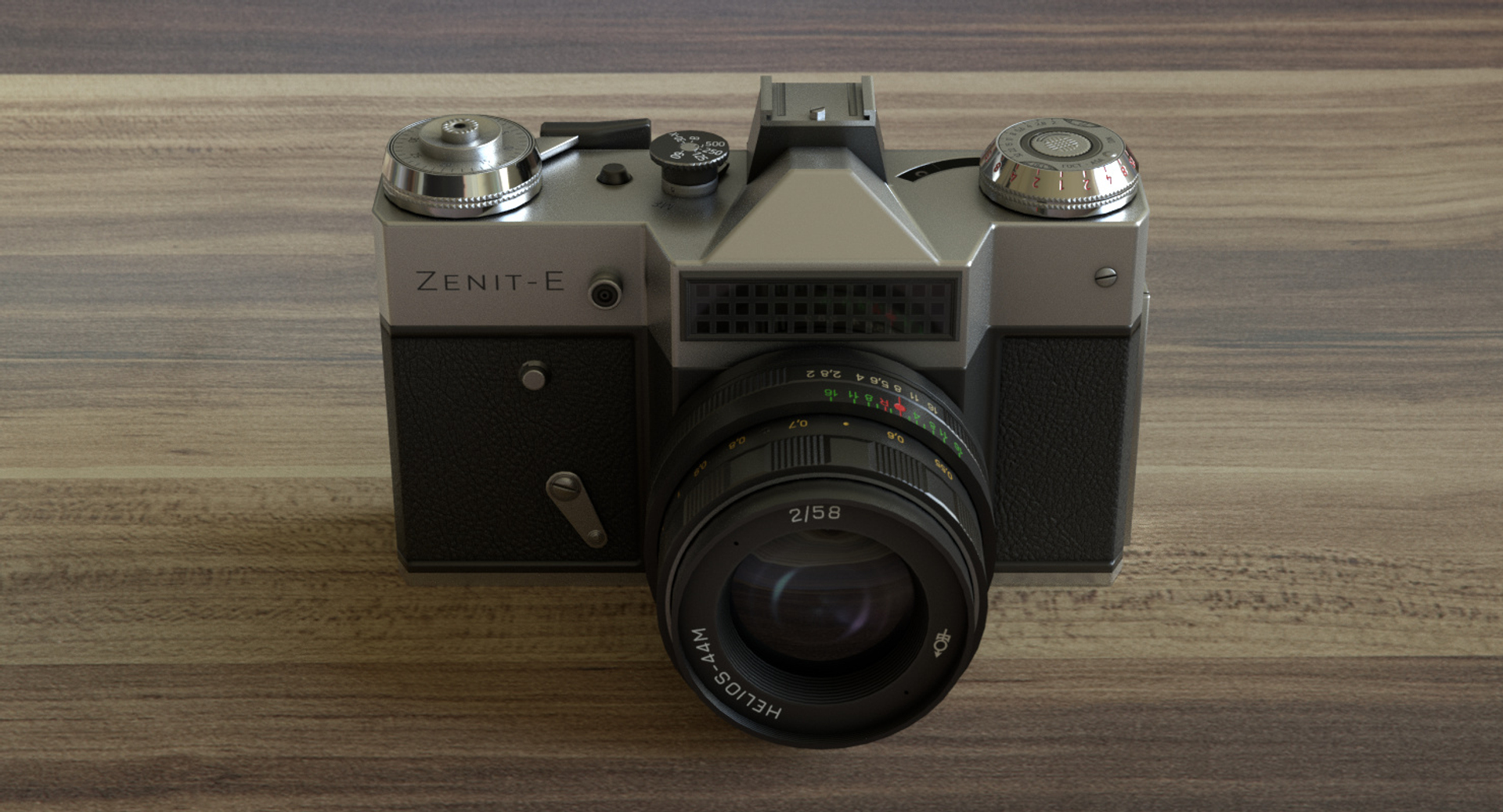 3D Model Photocamera Zenit-e Pbr - TurboSquid 1258870