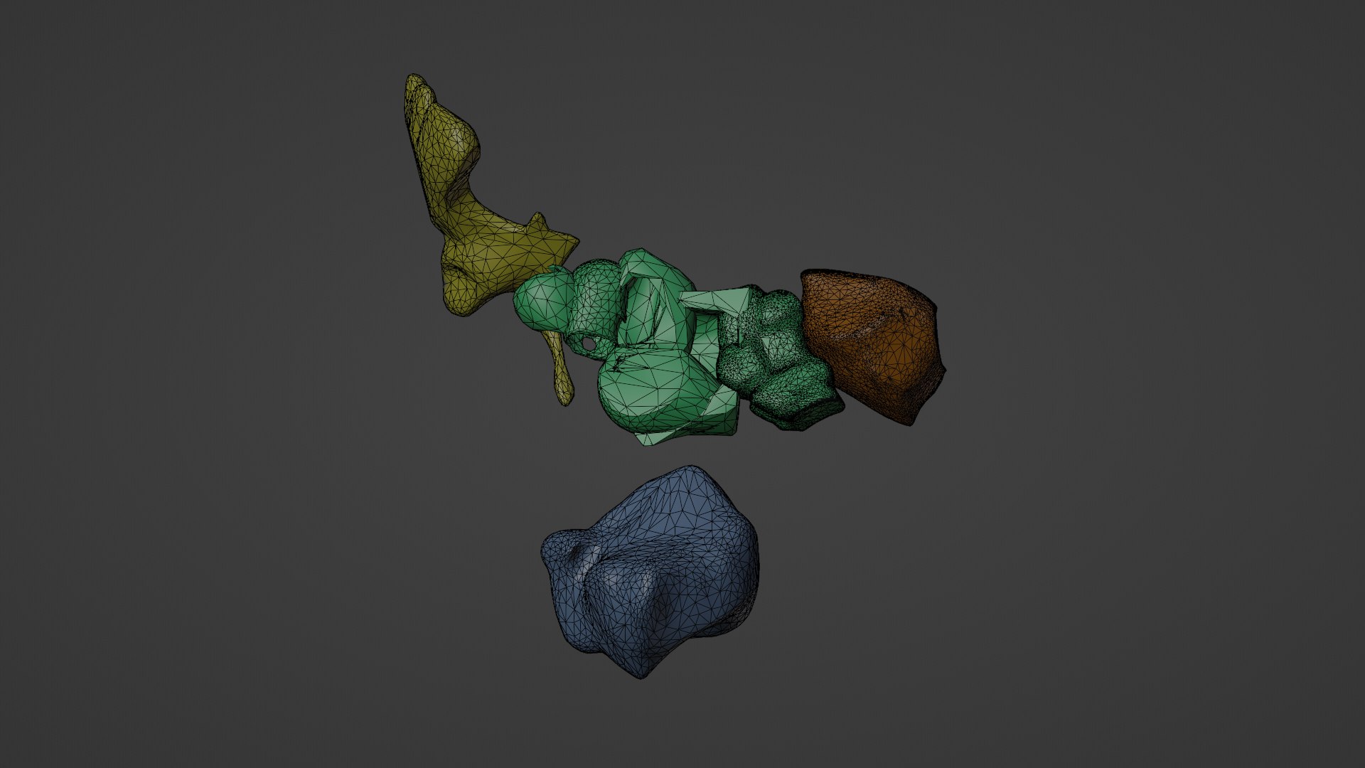 3D Model of Skull with Paranasal Sinuses model - TurboSquid 2080238