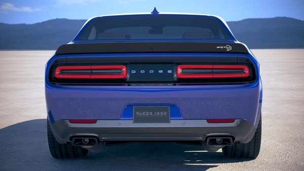 3D dodge challenger srt model - TurboSquid 1324990